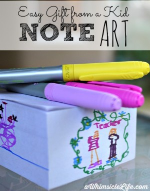 Kid Designed Note Pads - No Guilt Mom