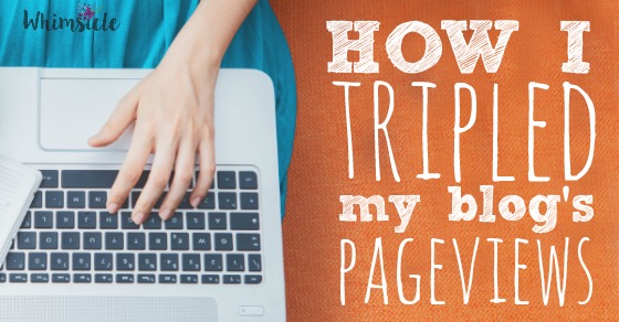 How I Tripled My Blog Pageviews - Page 4 of 4 - No Guilt Mom