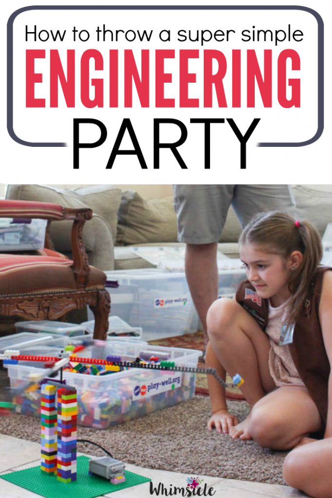 How to Throw a Super Simple Kid Engineering Party - No Guilt Mom
