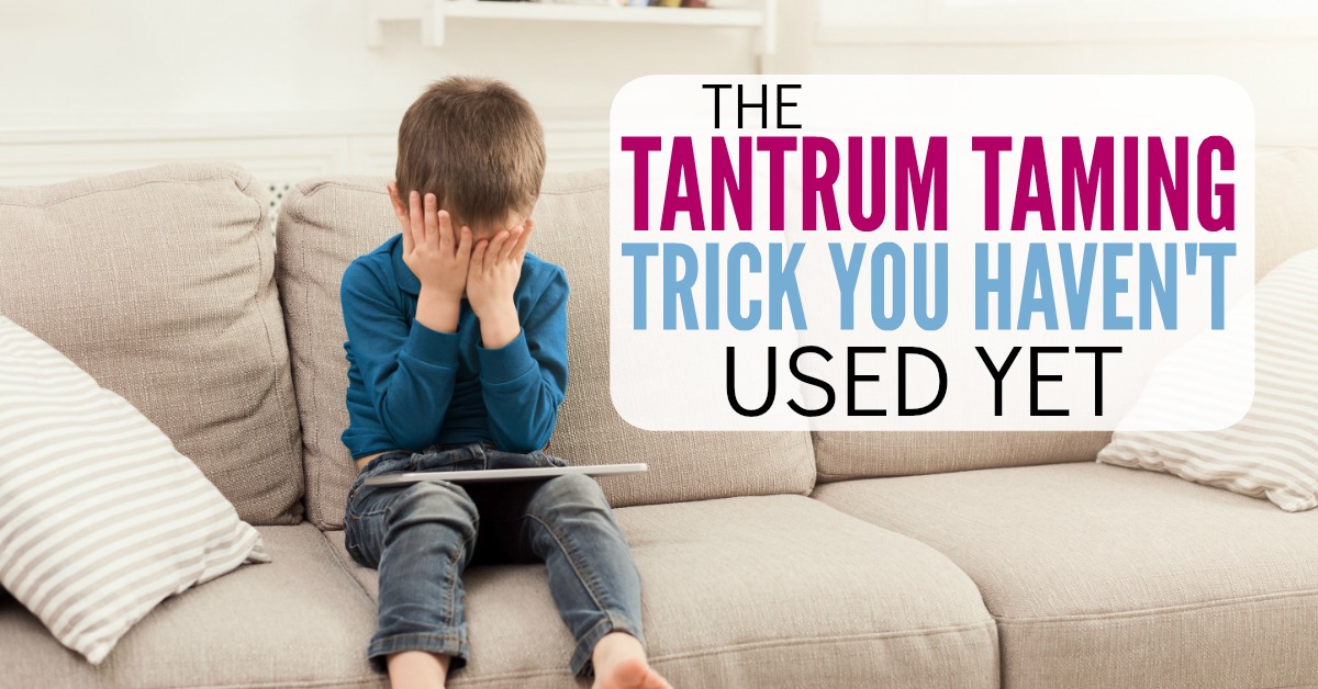 Dealing with Temper Tantrums: The trick you haven’t used yet - No Guilt Mom