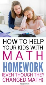 When you have no clue how to help your child with their math homework ...