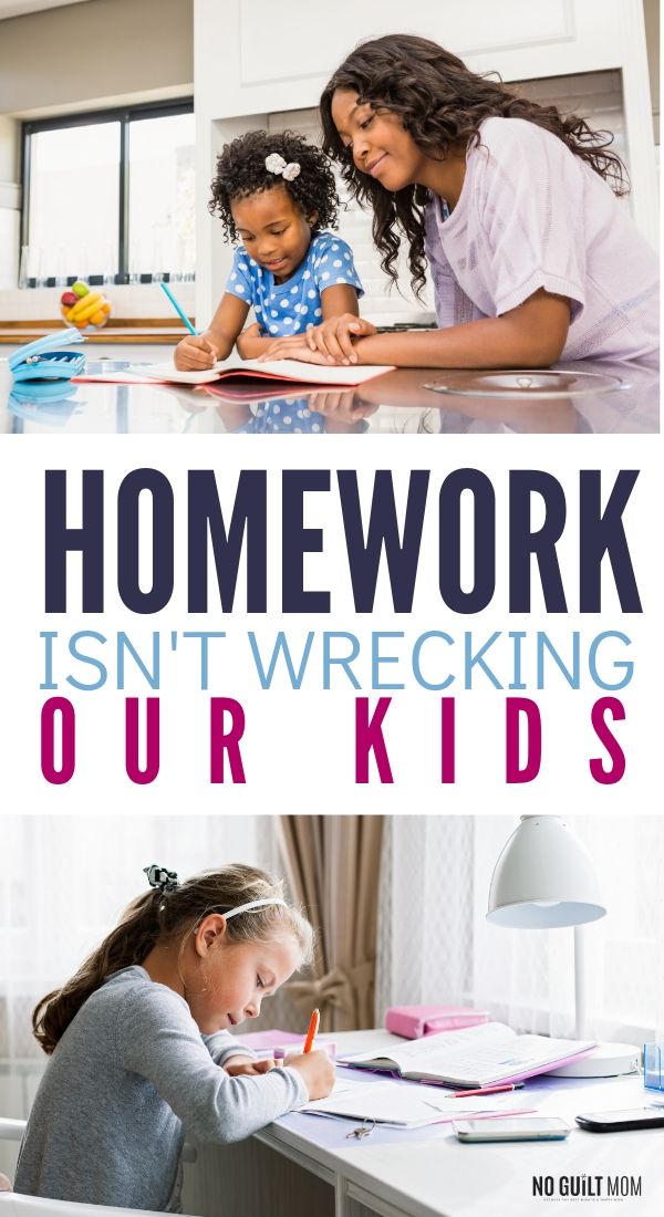 Homework is NOT Wrecking our Kids. The Four Skills Kids Master in ...
