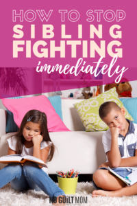 How To Stop Siblings from Fighting: A tip that only takes 15 seconds