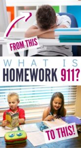 What is Homework 911? - No Guilt Mom