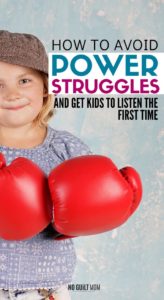 Avoid Power Struggles: How to get kids to listen the first time - No ...
